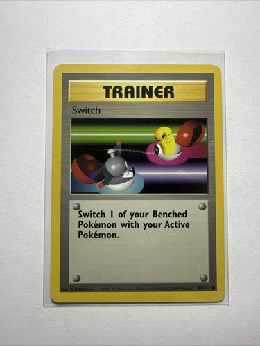 Base Set Switch 95/102 Pokemon Trainer Card | eBay