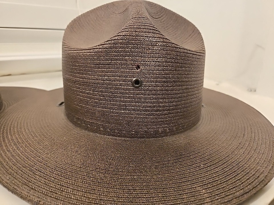 STRATTON HAT S40 /TROOPER/SHERIFF/ POLICE/RANGER/OLIVE DRAB STRAW HAT ...