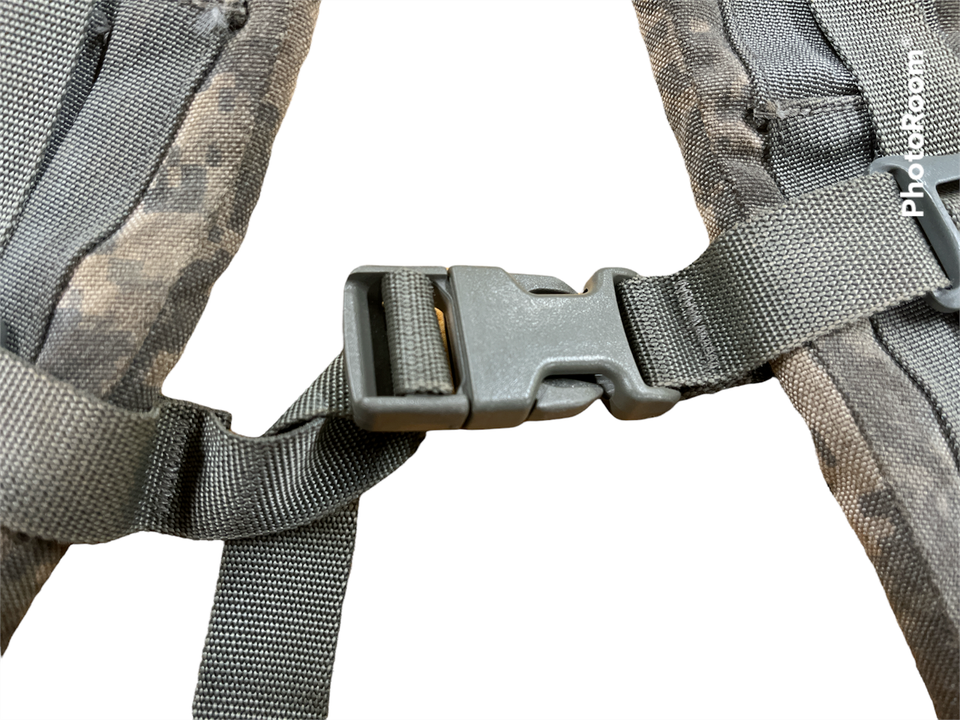 US MILITARY MOLLE II ENHANCED SHOULDER STRAPS ACU RIFLEMAN CAMPING ...