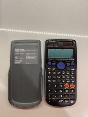 Casio FX-300ES Plus Natural VPAM Scientific Calculator Solar Powered | eBay