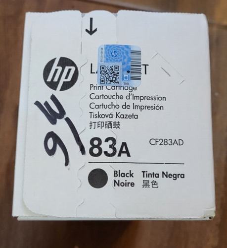 HP LaserJet CF283AD Black Toner Cartridge 83A | eBay
