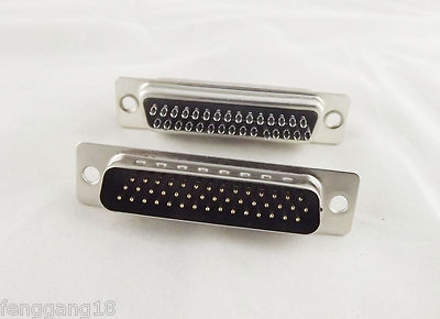 10pcs D-SUB 44 Pin DB44 Male Plug Solder Type Straight Adapter ...