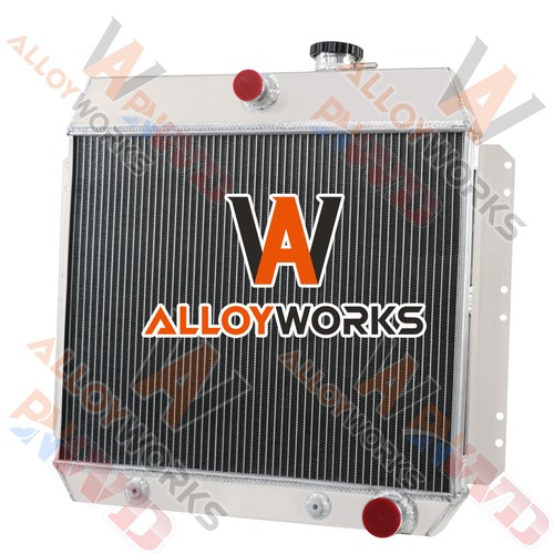 3 Row Radiator+Shroud Fan For 1949-54 Chevy Bel Air Fleetline Styleline ...