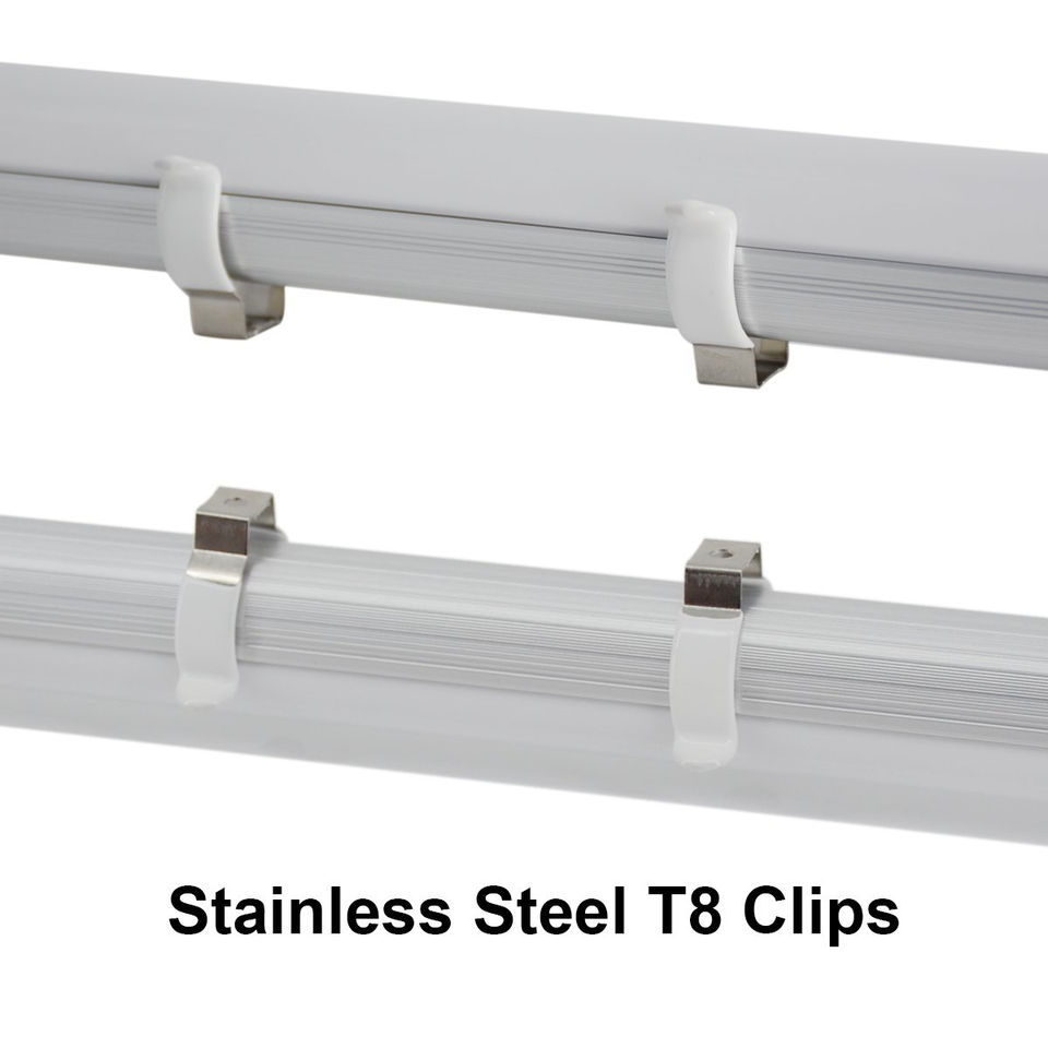 (24-Pack) T8 U Clips Holder Bracket for 8FT LED Light Bulbs Replacement ...