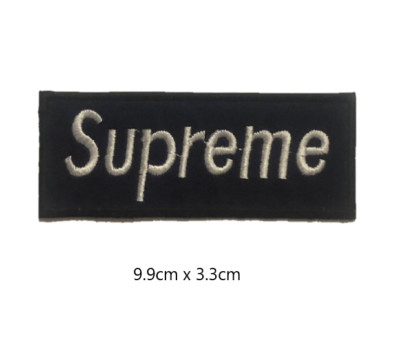 Navy Blue Embroidered Patch sew iron on Patches transfer clothes jacket ...