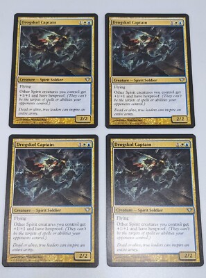 Drogskol Captain x4 ⚫ NM ⚫ Dark Ascension ⚫ Magic The Gathering ⚫ MTG ...