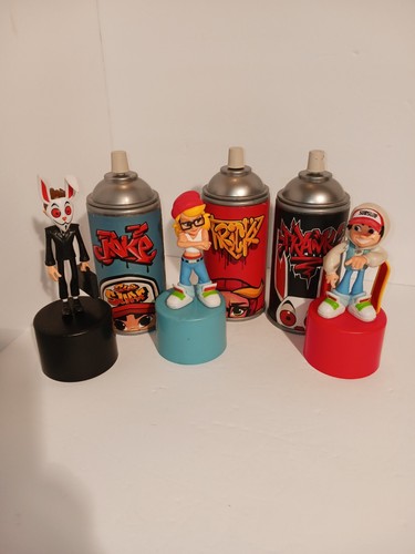 Subway Surfers Sub Surf Spray Crew 5" Figures -- 3 pcs | eBay