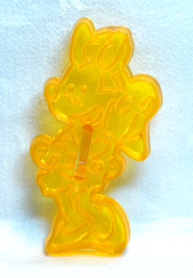 Loma Vintage Yellow Cookie Cutter - Walt Disney Minnie Mouse Cartoon ...