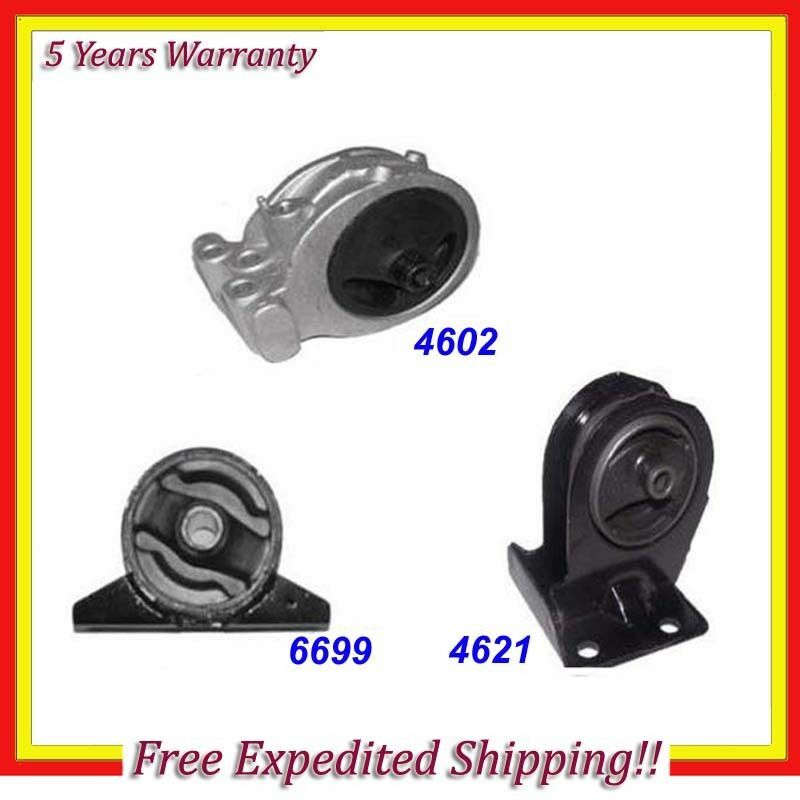 For 2000-2005 MITSUBISHI ECLIPSE 2.4L ENGINE MOTOR MOUNT KIT w / AUTO ...