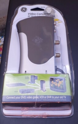 GE Video Converter RF Modulator w/ S Video 83299 | eBay