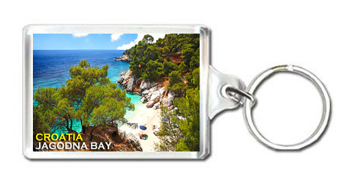 Jagodna Bay Croatia Schlüsselanhänger Souvenir Schlüsselanhänger | eBay.de