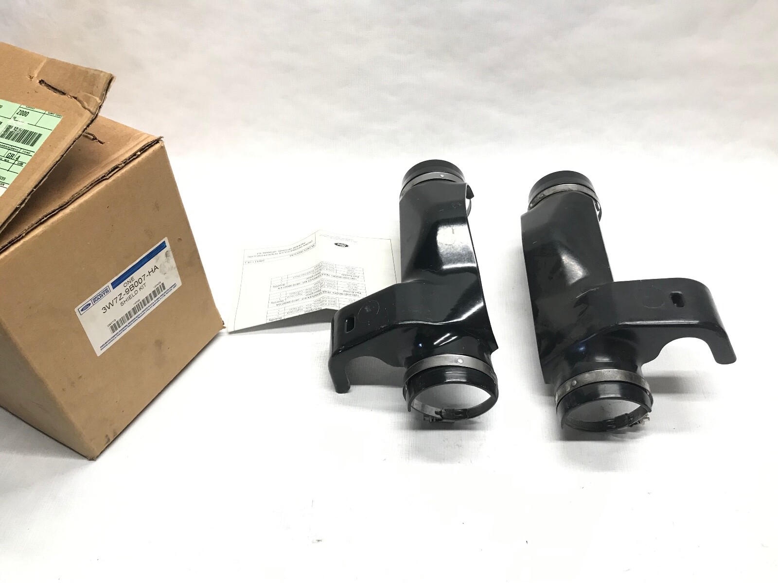 2PCS OEM Ford Fuel Gas Tank Shield Upgrade Kit 3W7Z-9B007-HA Crown ...