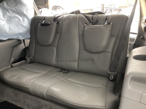 2008 TOYOTA HIGHLANDER 3rd Third Row Rear Back Seat Bench Black Leather ...