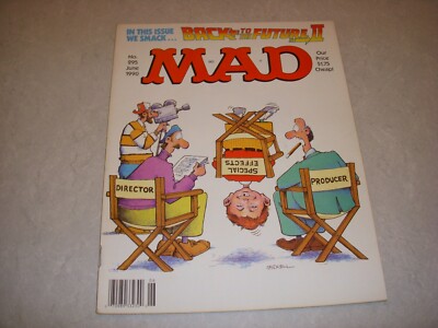 MAD Magazine #295, JUNE 1990, SPECIAL EFFECTS Cover, BACK TO THE FUTURE ...