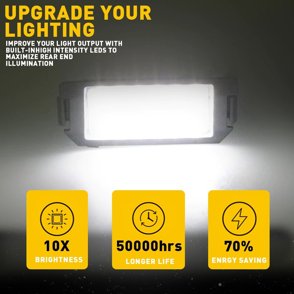18LED License Plate Lights For Hyundai Coupe GK I20 XG30 Kia Rio ...