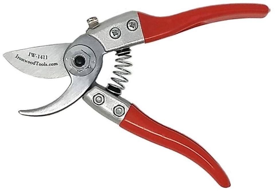Quick Release, Never Fail Lock, Small 7” Bypass Pruner Cutter IW1411 ...