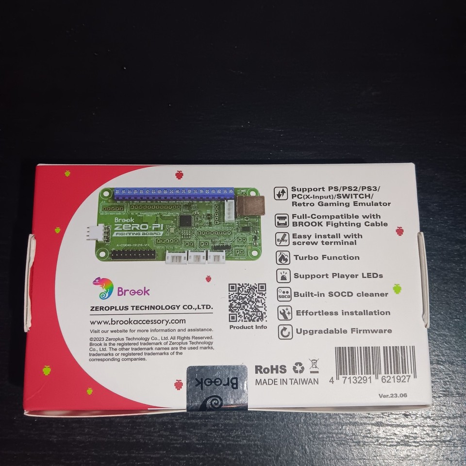 Brook Zero-Pi Fighting PCB – Easy Version for Switch, PS3, PS2, PS1, PC ...