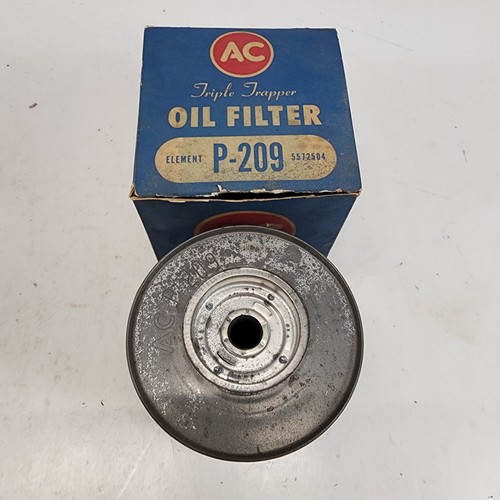 Vintage AC Oil Filter P209 Ford*Lincoln*Mercury*Studebaker 1939-1956 ...