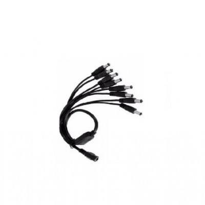 "4 Cavi Splitter Alimentazione 1F a 8M Per Monitor Telecamere LED CCTV ...