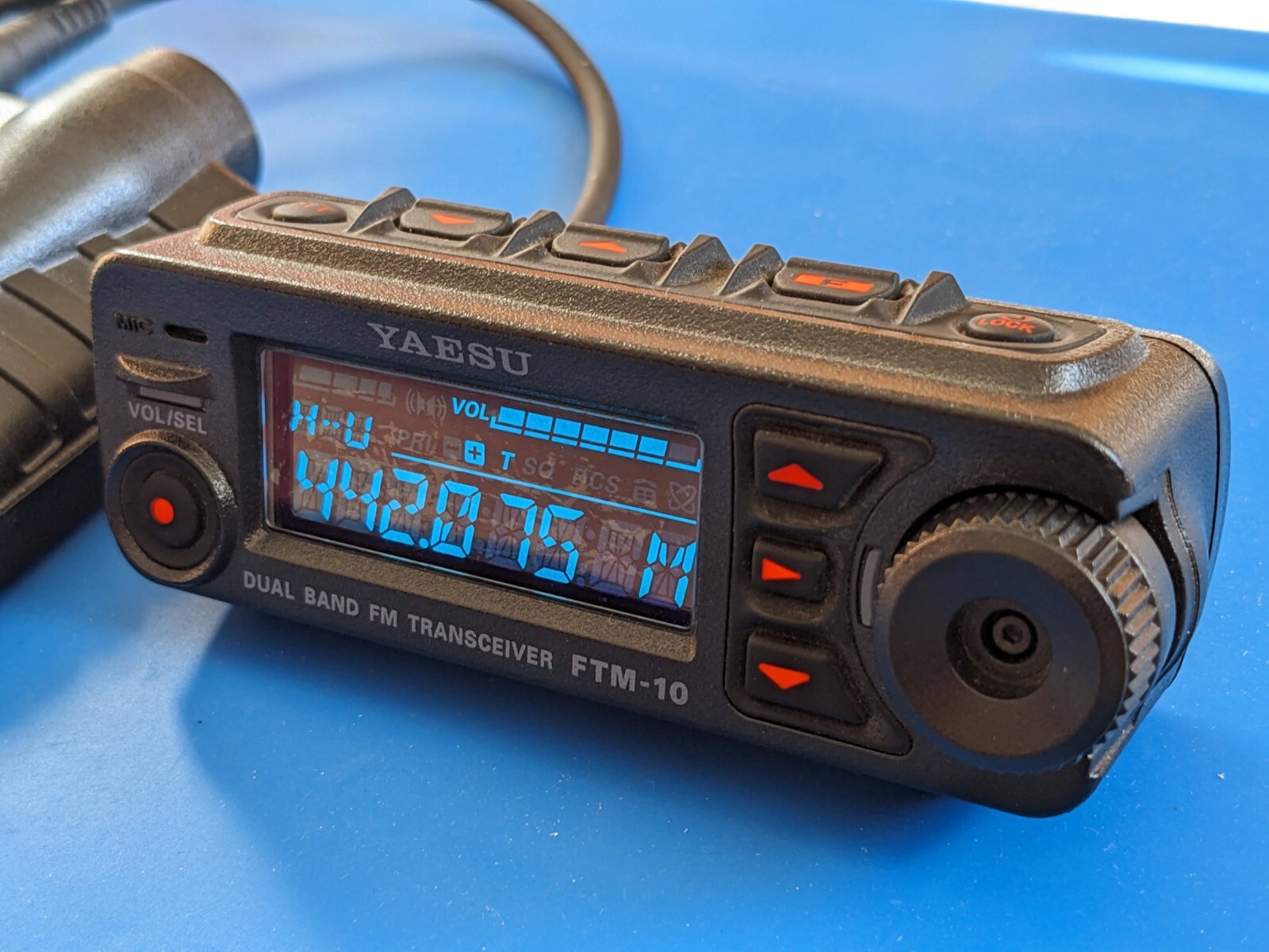 Yaesu FTM-10SR Motorcycle VHF/UHF Dual Band FM Transceiver Sena Combo ...