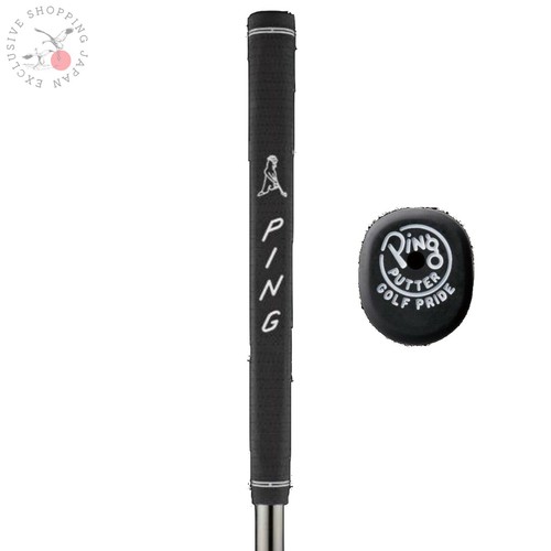 PING Genuine Golf Putter Pistol Grip PP58 MIDSIZE Ribbed Black / White ...