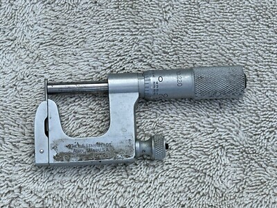 Micrometers - Starrett Anvil Micrometer