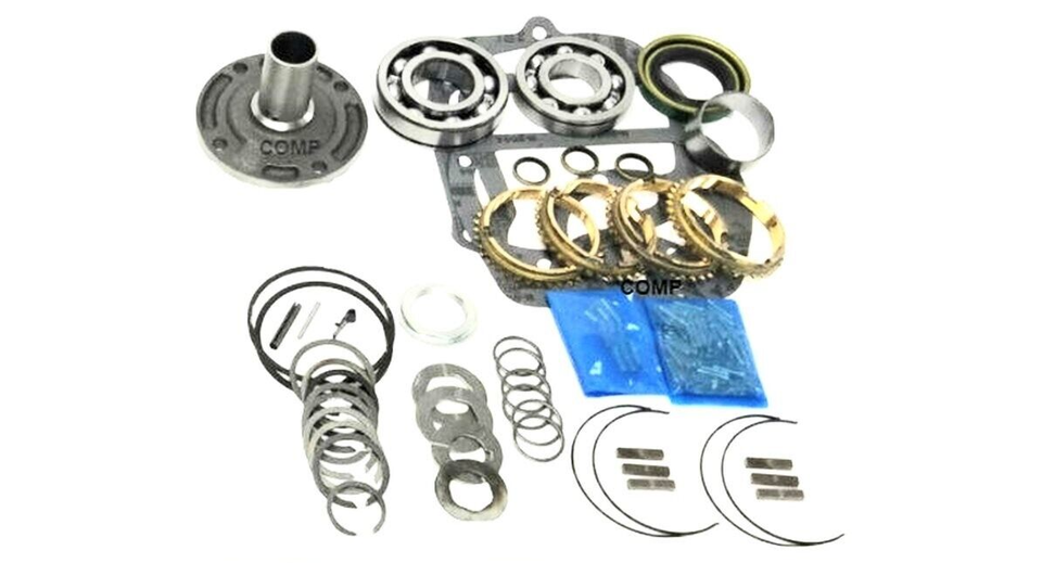 Muncie M22 Rebuild Kit 10 Spline Input + Gear Kit Mainshaft Sliders ...