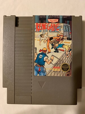 Renegade ( Nintendo NES, 1990) Genuine OEM Authentic | eBay