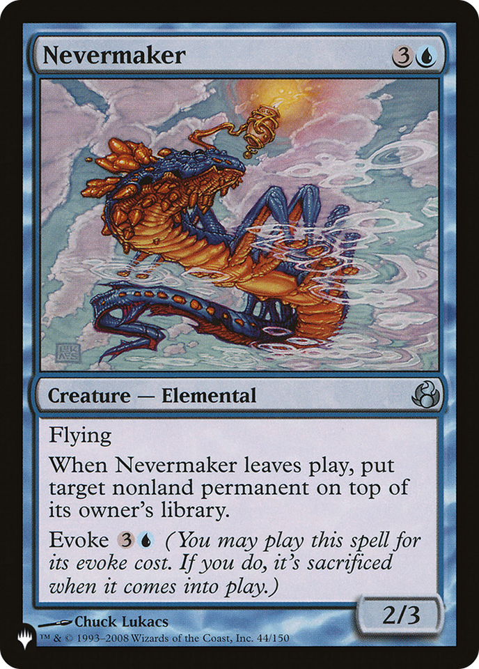 MTG Nevermaker [The List] Near Mint | eBay