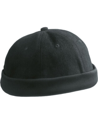 safety & more Rollmütze schwarz kurz Beanie Cap Matrose Seemann Mütze ...