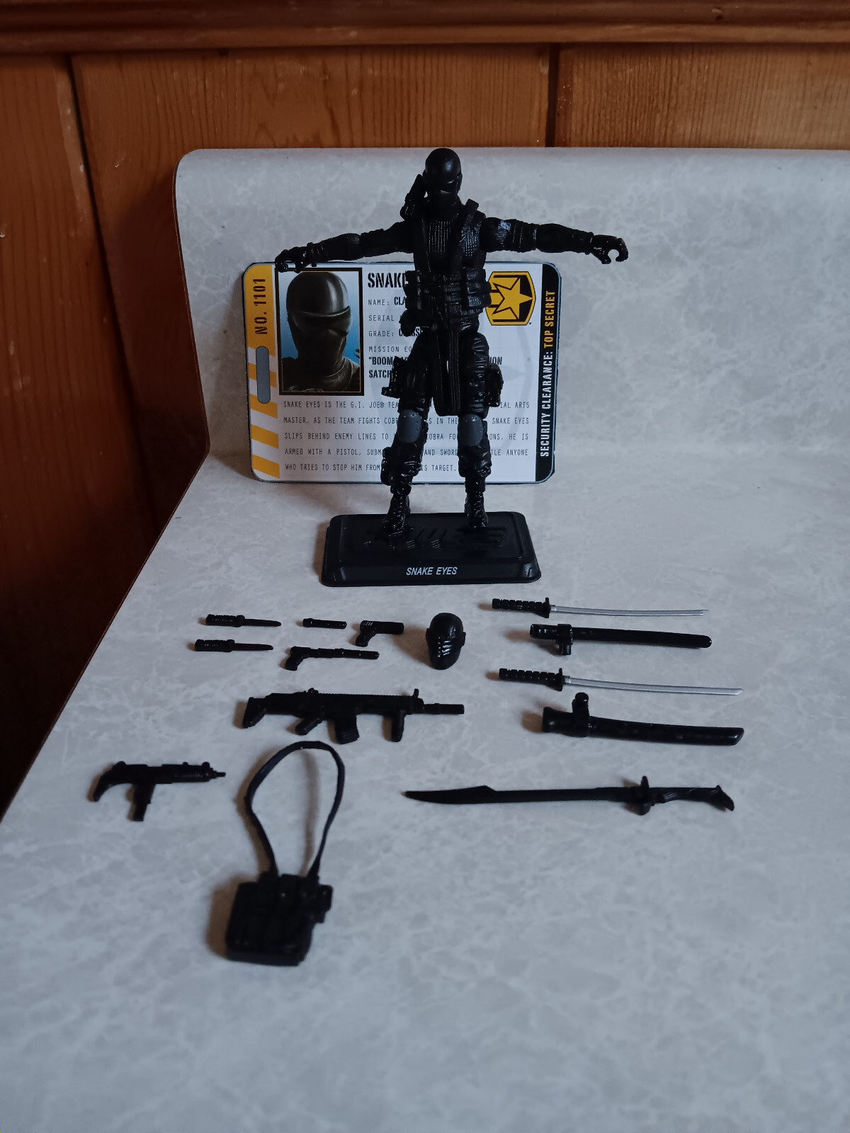 GI Joe Pursuit of Cobra PoC Snake Eyes | eBay