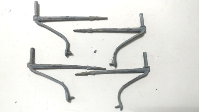 4 cast metal antique, vintage shutter Pintels | eBay