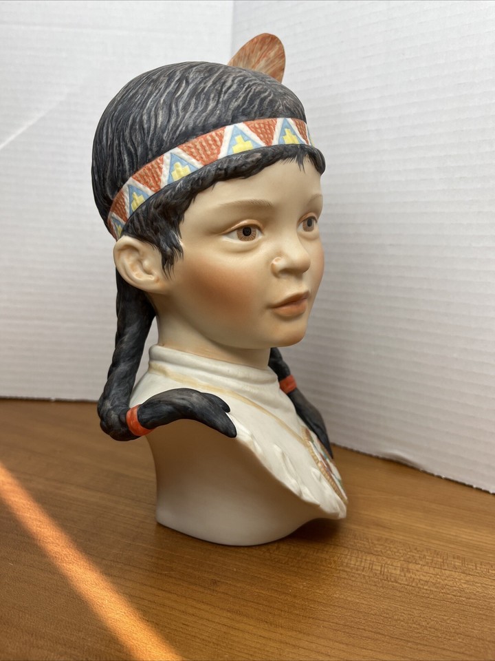 Cybis Native Girl 'Running Deer' 1975 to 1979 / 10" tall Indian ...