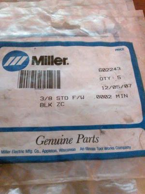 MILLER 602243 WASHER, FLAT 438IDX1.000ODX.083T STL PLD NEW | eBay