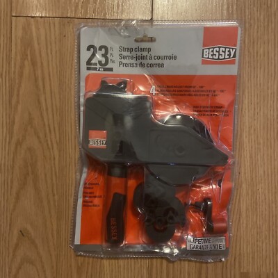 BESSEY 23 ft Variable Angle Strap Clamp Fastening Corner Clamping Hand ...