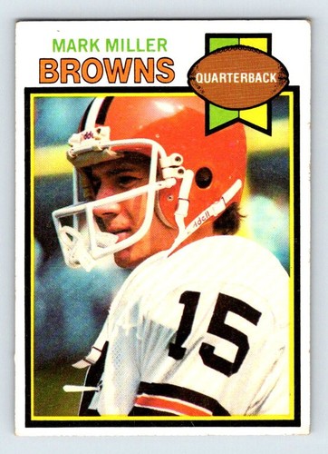 MARK MILLER Cleveland Browns 1978 Topps Football Card B209 | eBay