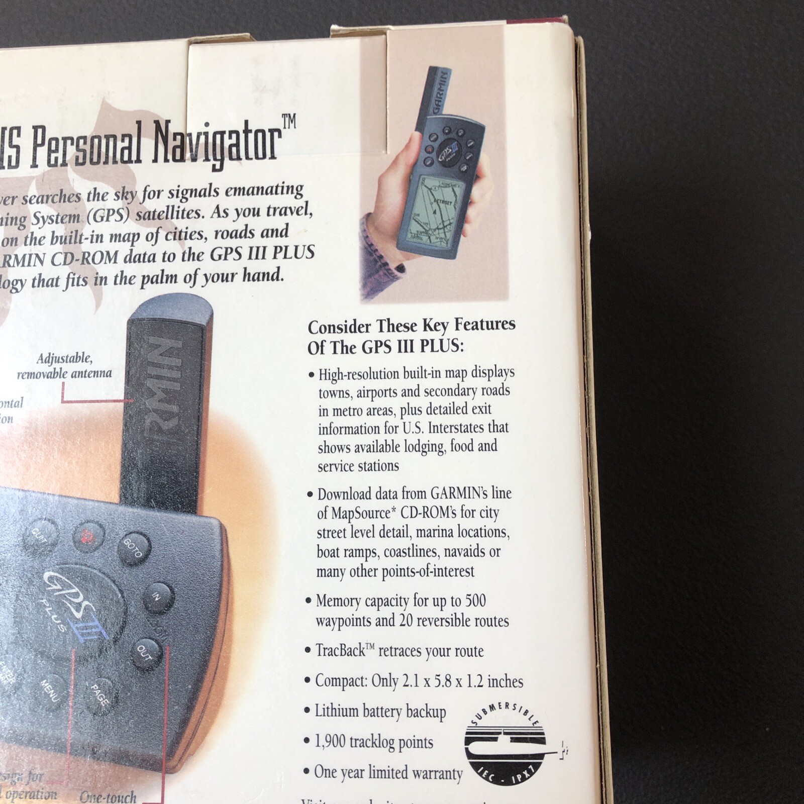 Garmin GPS III Plus Handheld for sale online | eBay