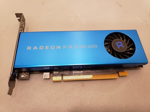 AMD Dell Radeon Pro WX2100 2GB GDDR5 2x Mini-DP Video Graphics Card ...