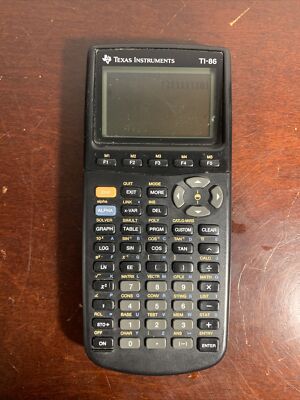 Texas Instruments Ti-86 Graphing Calculator No Cover TESTED WORKING | eBay