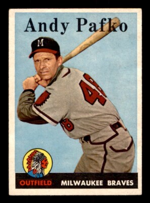 1958 Topps Baseball #223 Andy Pafko EX *f1 | eBay