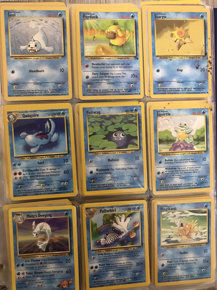 Very Rare Original 1995 Pokemon Cards BUNDLE Great Condition | eBay