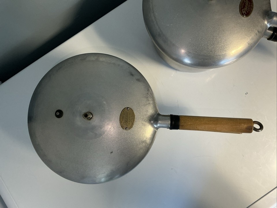 National Presto 4 Quart Pressure Cooker with Wood Handles Vintage | eBay