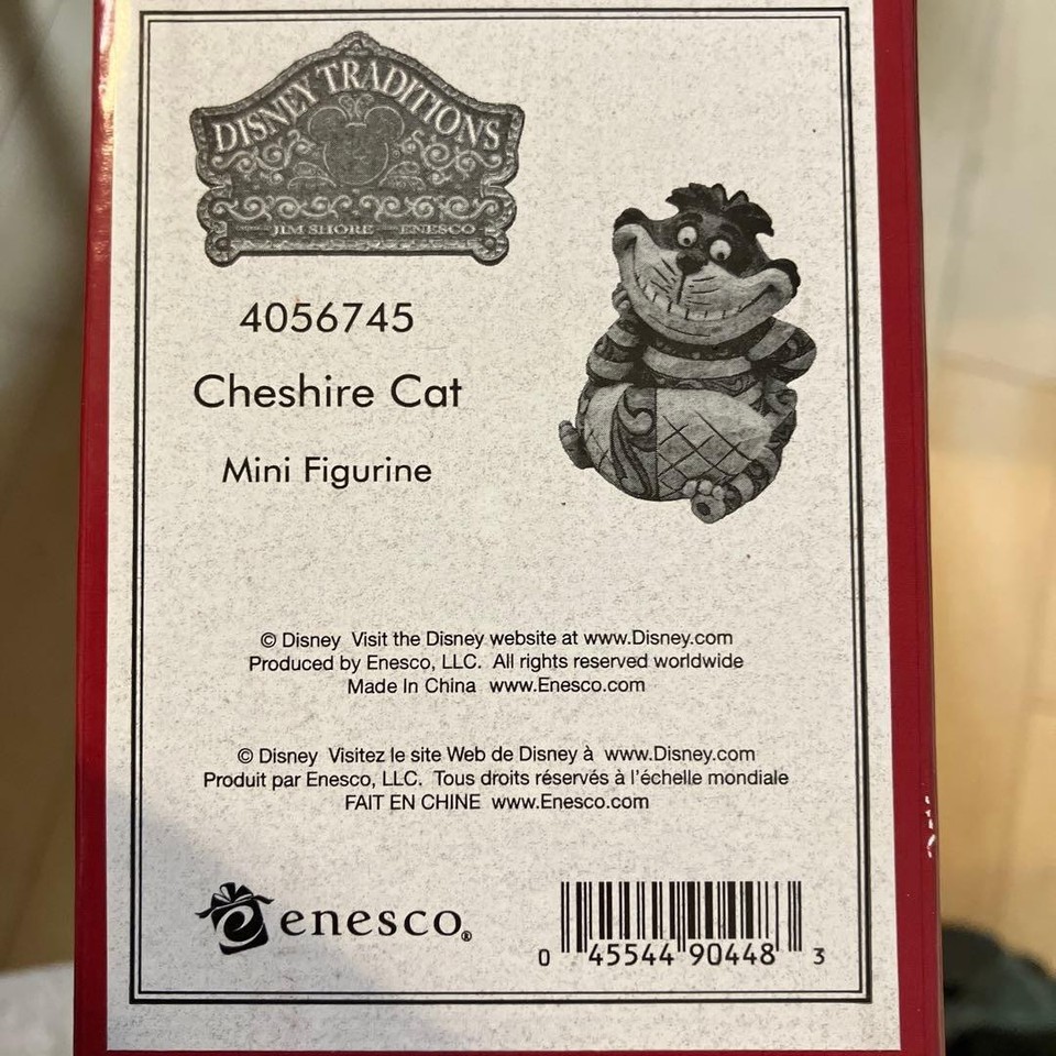 Disney Traditions Cheshire Cat Figurine Alice in Wonderland Collectible ...