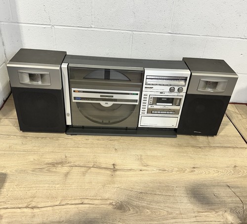 Vintage Sharp VZ3000 Linear Tracking Hifi System Original Speakers ...