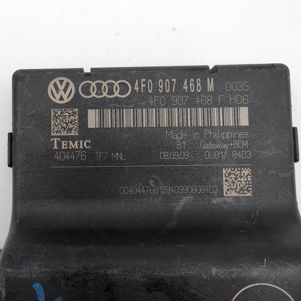 2007 - 2015 AUDI Q7 GATEWAY INTERFACE CONTROL MODULE 4F0907468M OEM | eBay