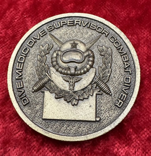 US Army Special Forces Scuba Combat Diver Medic Challenge Coin | eBay