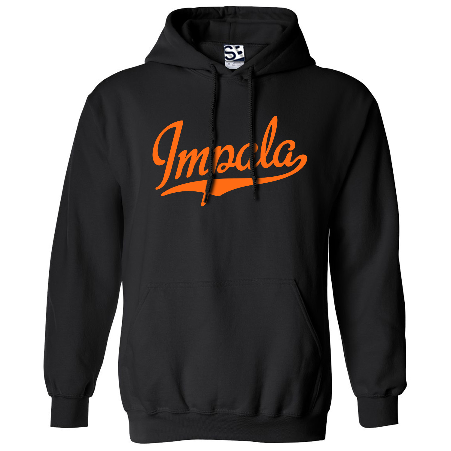 Impala Script Jersey HOODIE - Hooded SS 63 64 65 Lowrider Sweatshirt ...