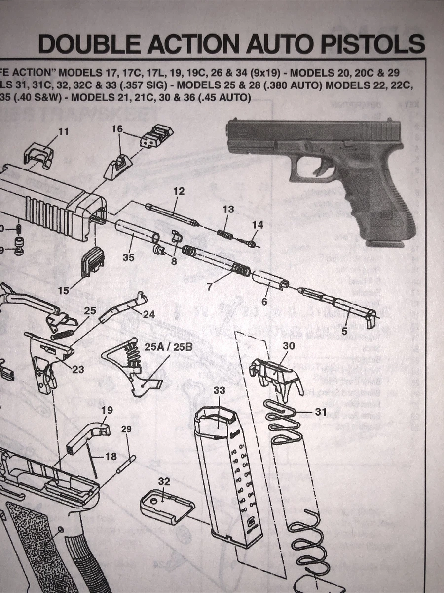 Glock 23 Diagram