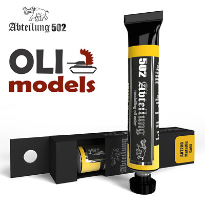 Weathering Oil Paint METALLIC GOLD 20ml Tube - Abteilung 502 ABT-200 | eBay