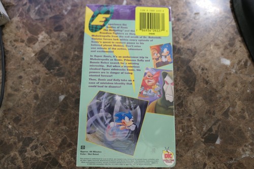 Sonic the Hedgehog - "Super Sonic" (VHS, 1994) for sale online | eBay
